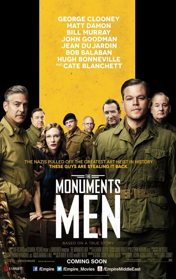 The Monuments Men (2014) | nathanzoebl